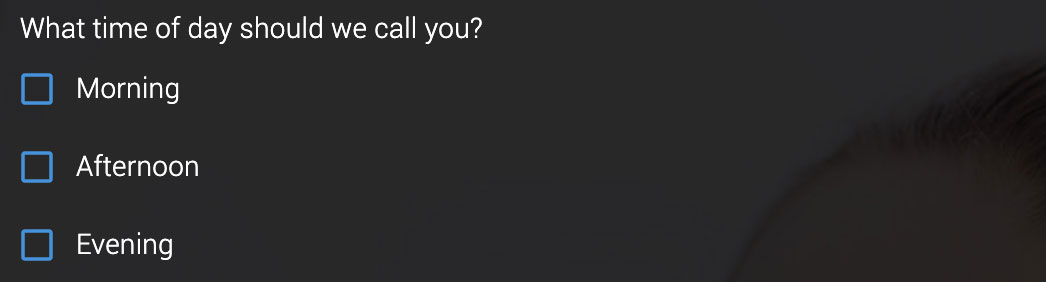 Checkboxes - Growform Multi Step Form Builder
